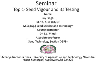 Vigour and Its testing.pptx