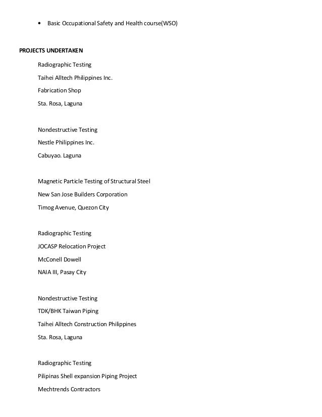 Jayson makinano cv 040615