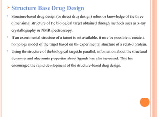 Structure base drug design | PPT