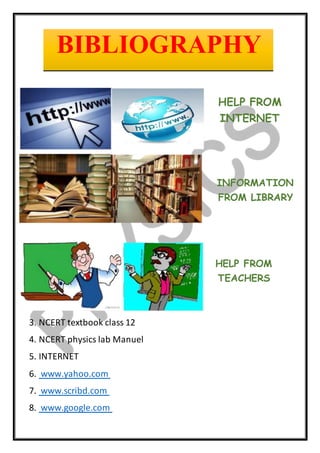 physics investrigatory project | DOCX