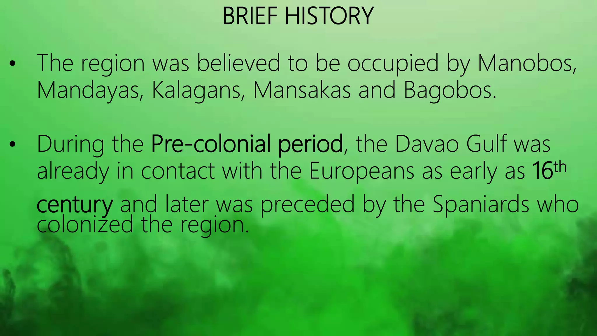 REGION 11: DAVAO REGION | PPTX