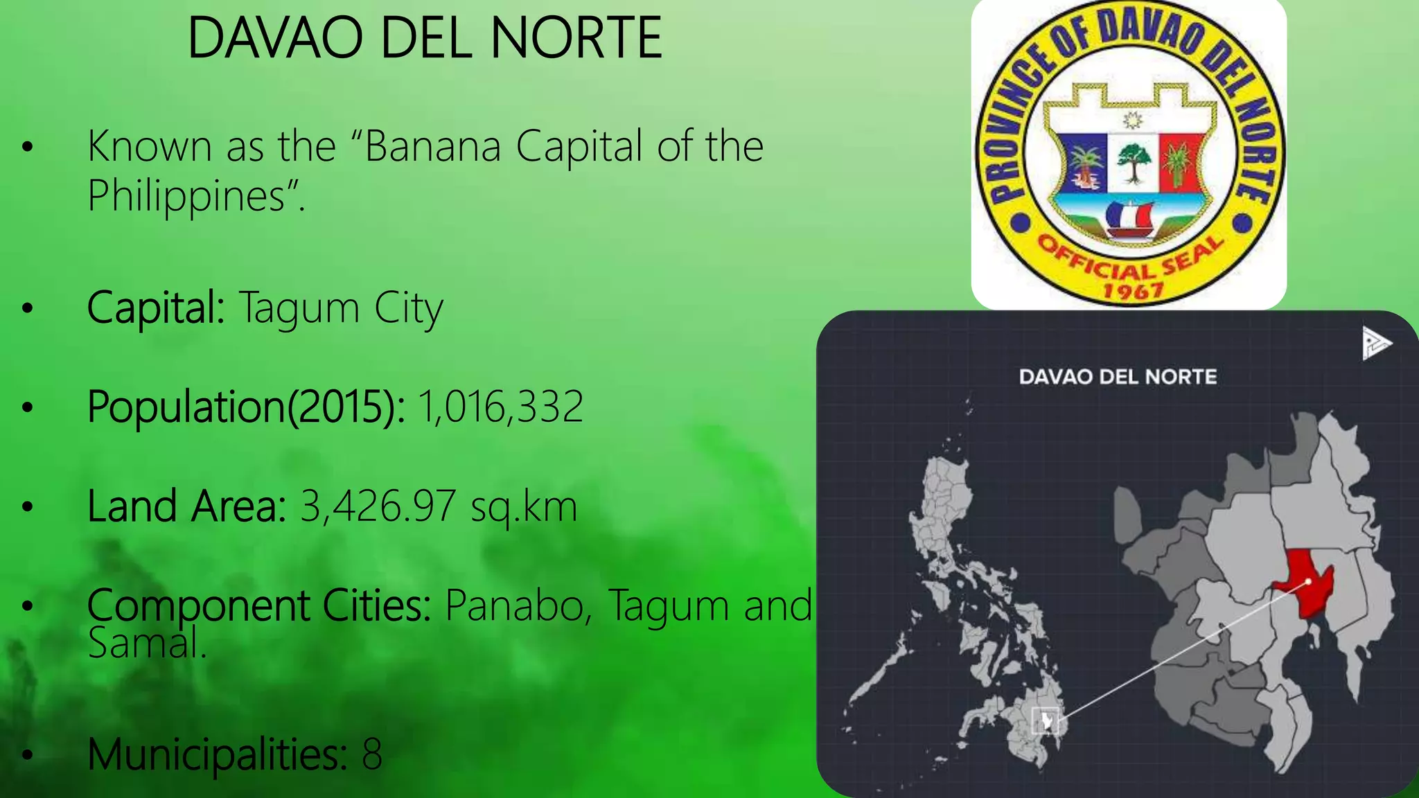 REGION 11: DAVAO REGION | PPTX