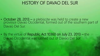 REGION 11: DAVAO REGION | PPTX