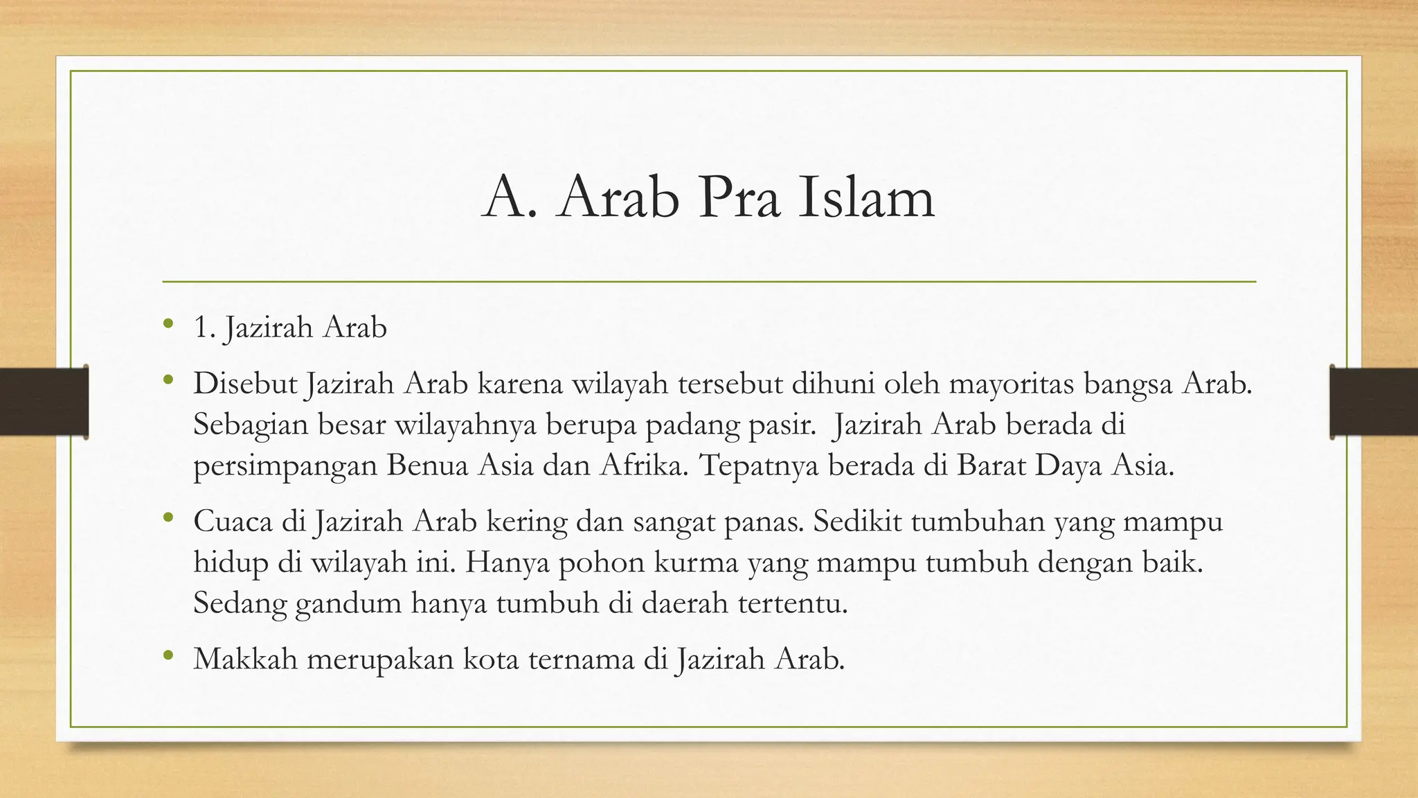 Jazirah Arab dan Kisah Nabi Muhammad saw.pptx