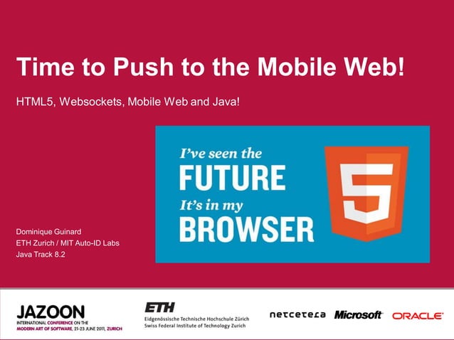 HTML5, Websockets & the Mobile Web | PDF | Web Development | Internet