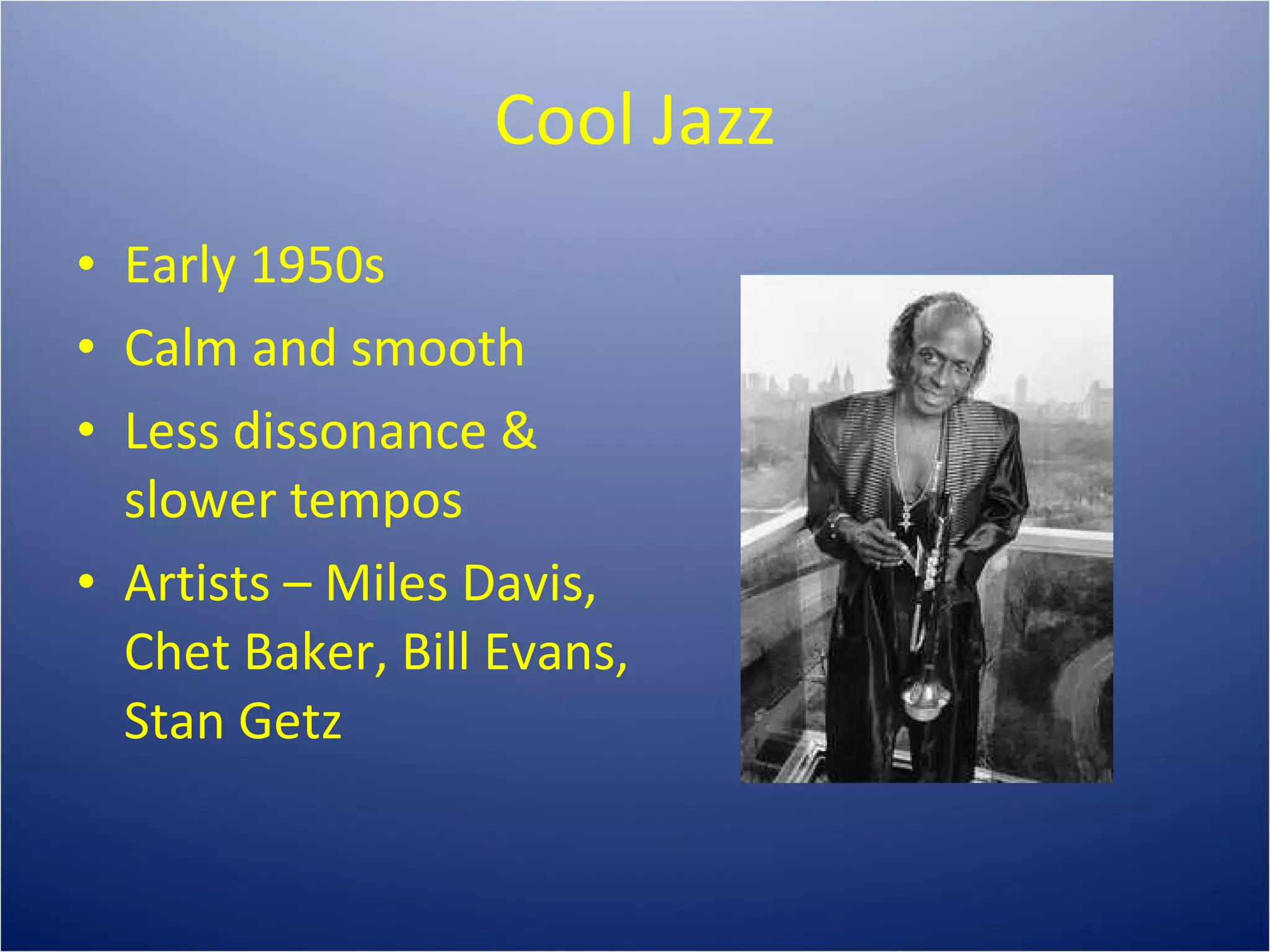 Jazz - A Brief History | PPT