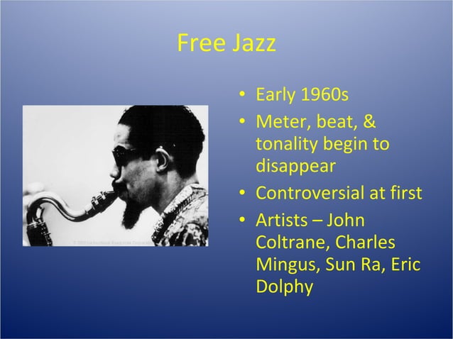 Jazz - A Brief History | PPT