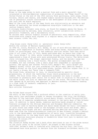 the history of jazz | PDF