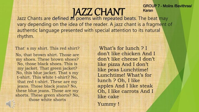JAZZ CHANT.pptx
