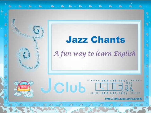 Jazz chant presentation | PPTX