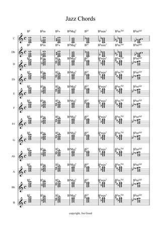 Jazz chords | PDF