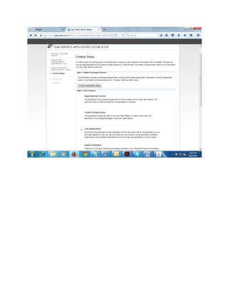 Jazz (JTS) configuration. | DOCX