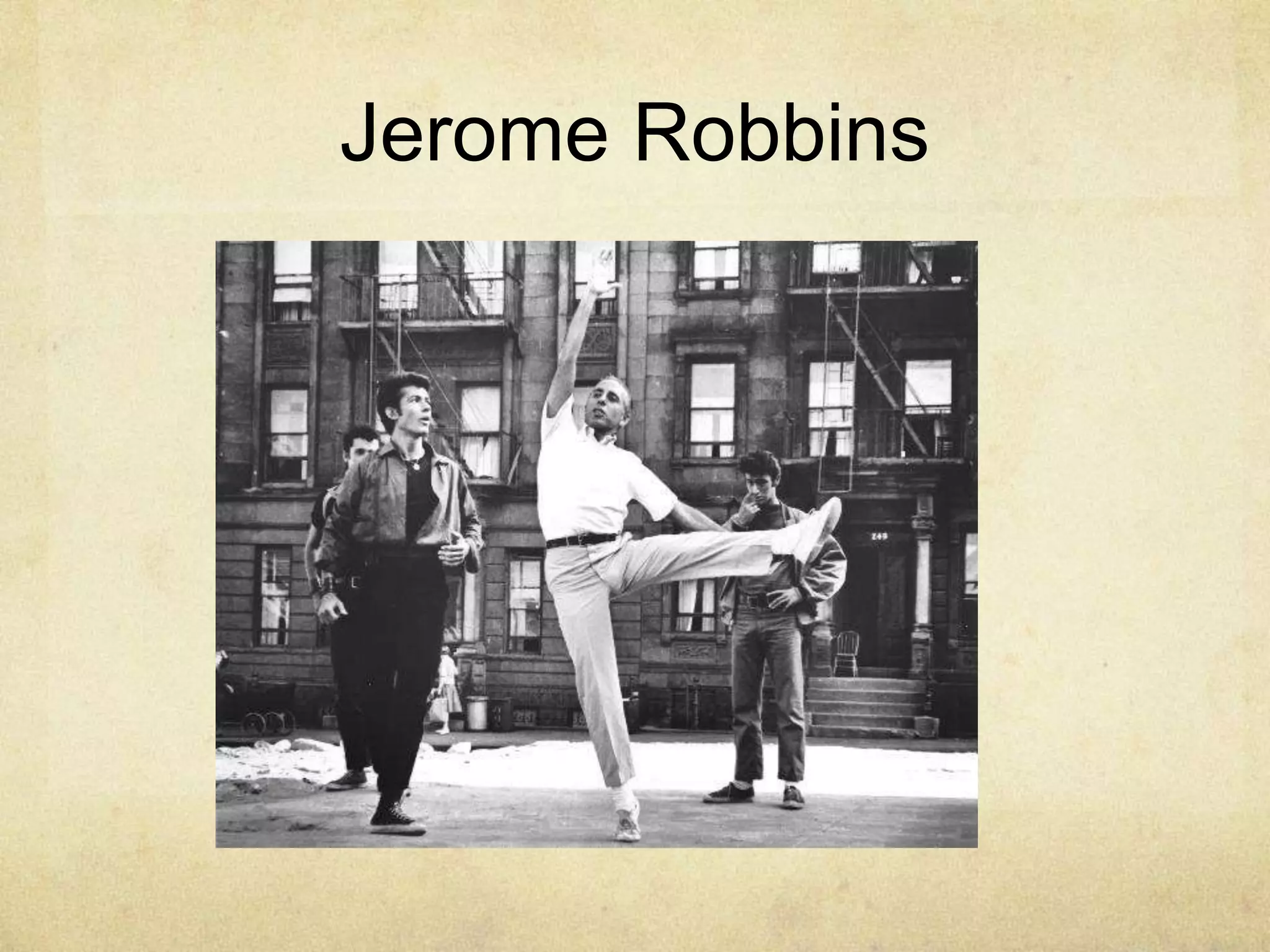 Jazz history and choreographers | PPTX