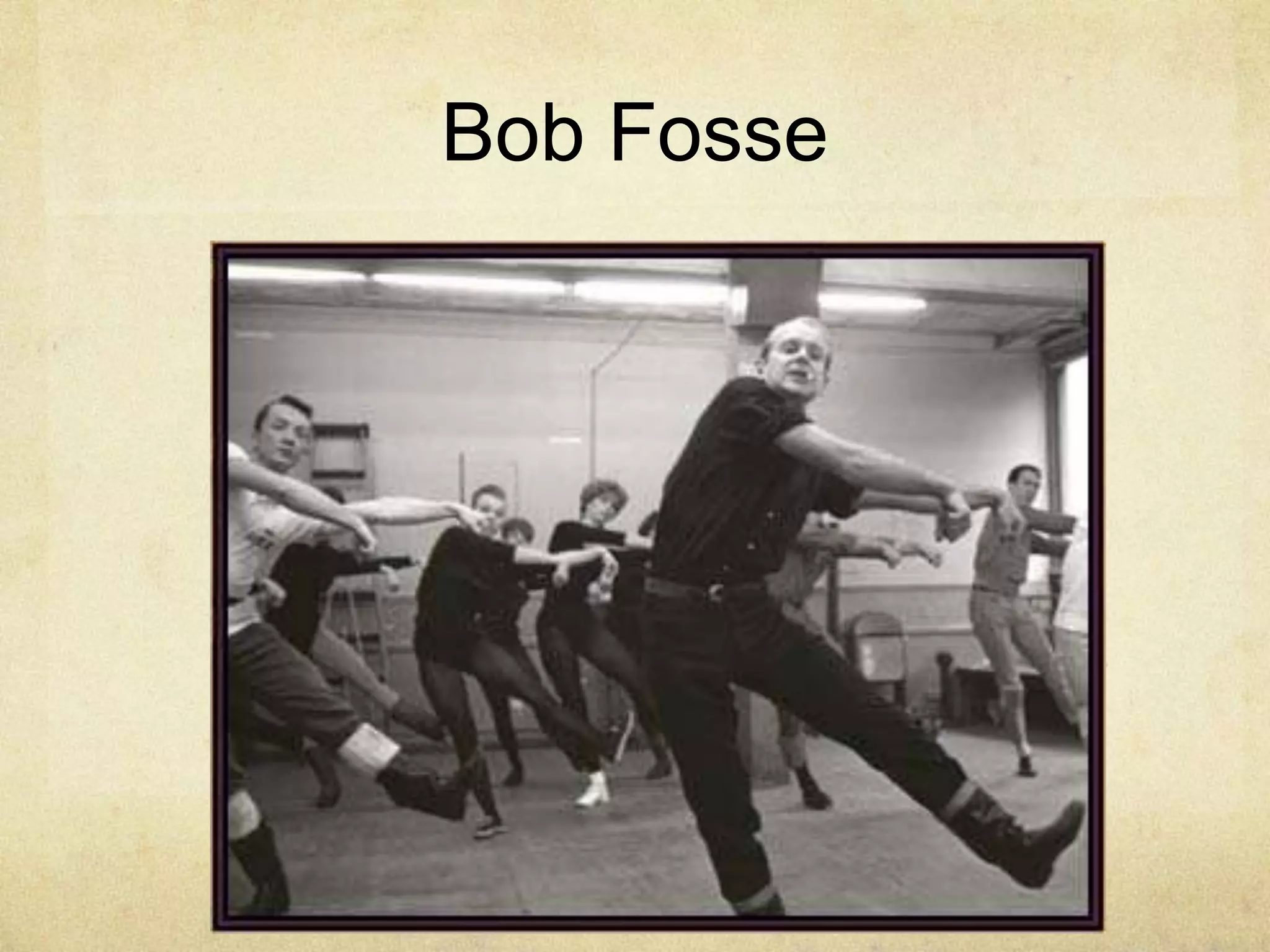 Jazz history and choreographers | PPTX