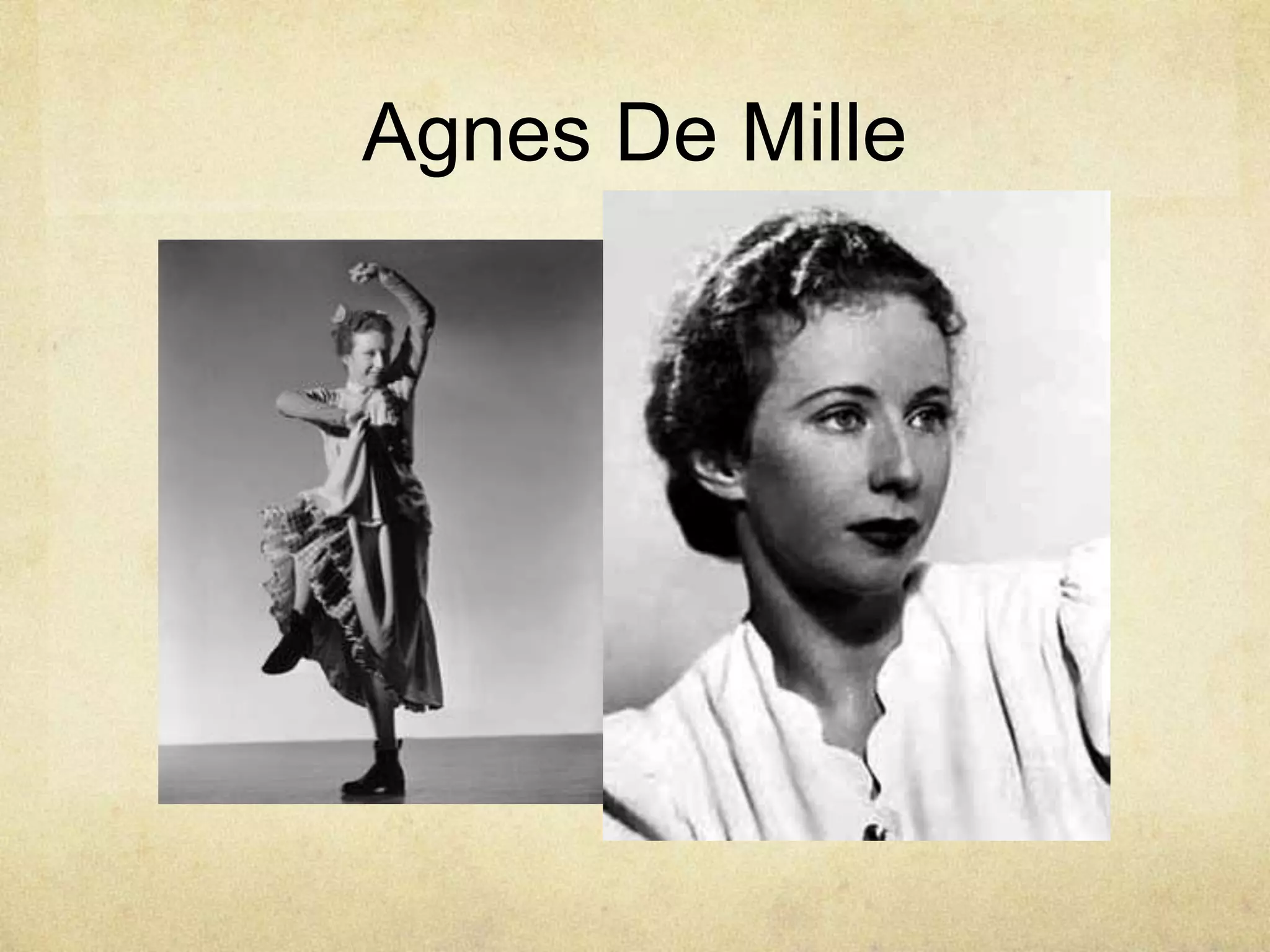 Jazz history and choreographers | PPTX