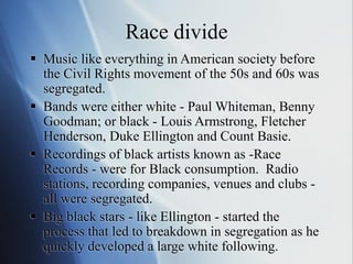 Jazz in the big band era | PPT