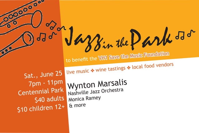 "Jazz in the Park" postcard | PDF