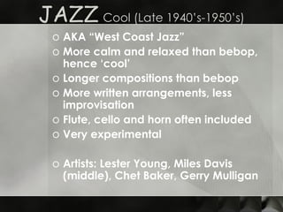 Jazz [Lenidejournal Com] | PPT | Jazz | Music
