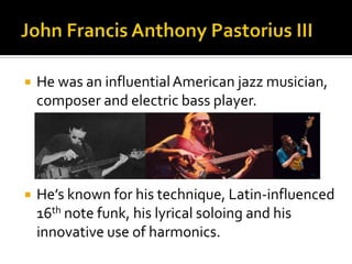 Jazz music - English Exposition | PPTX