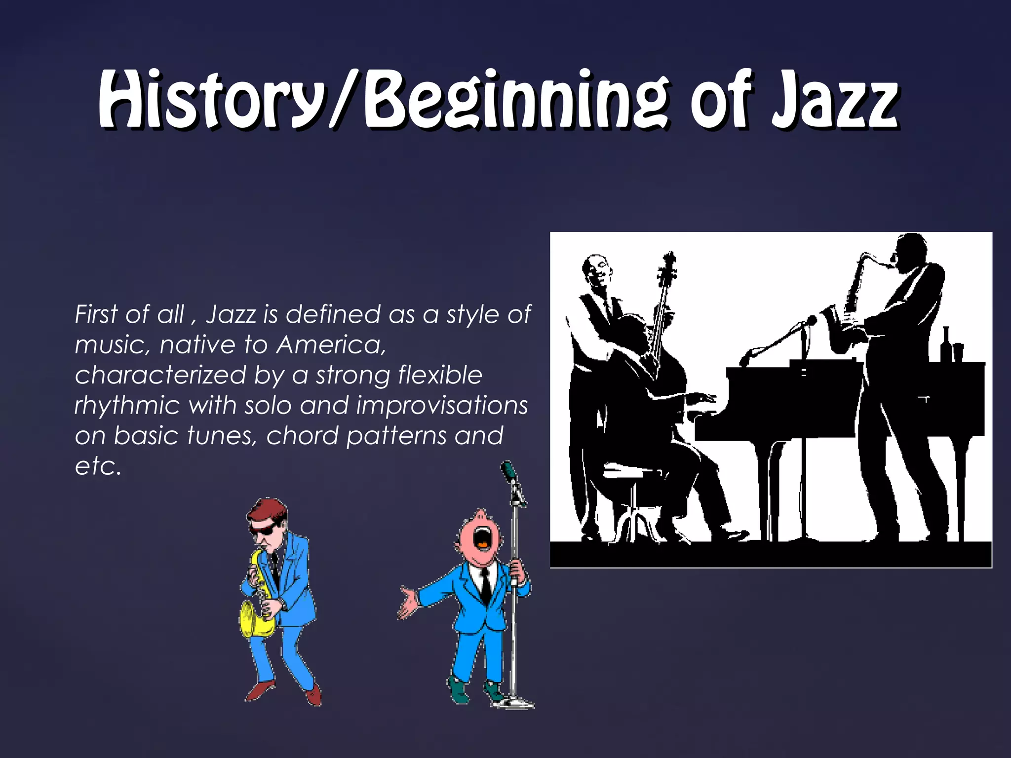 Jazz music ppt | PPT