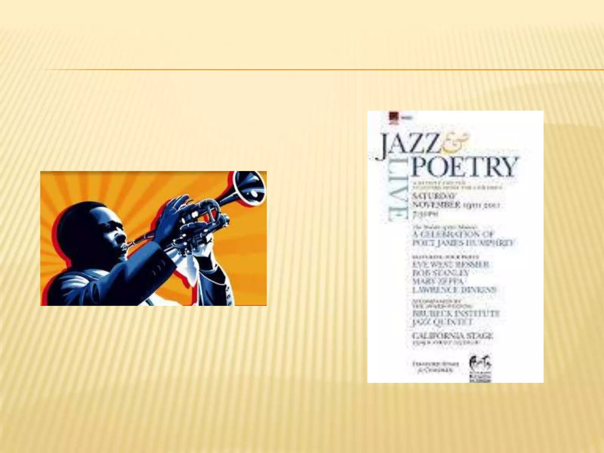 Jazz poetry powerpoint | PPTX