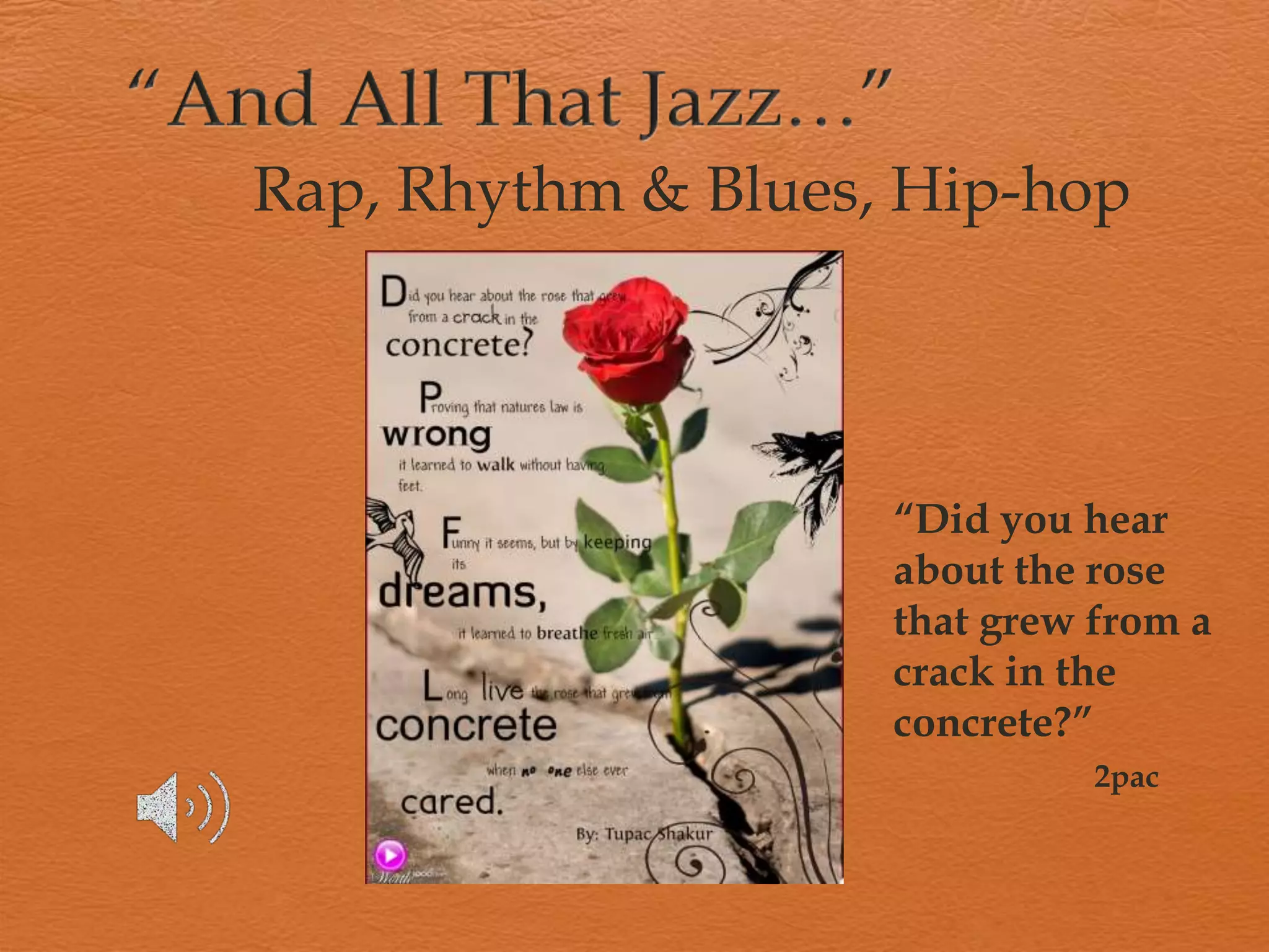 Jazz Poetry | PPTX