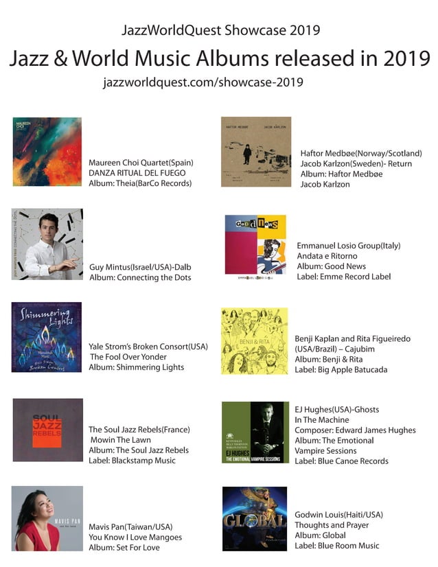 JazzWorldQuest Showcase 2019 streaming | PDF