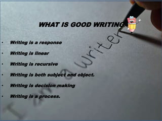 TECHNIQUES OF WRITING | PPTX