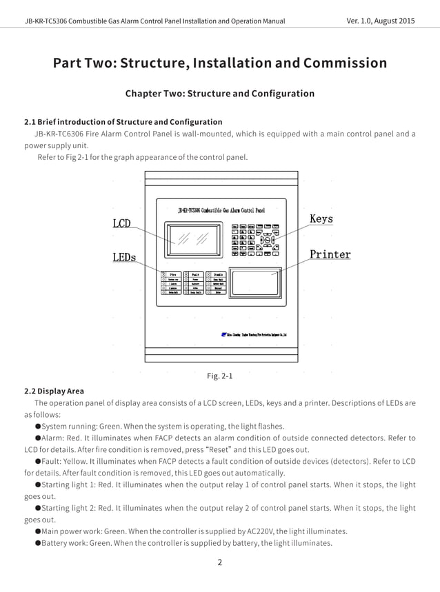 combustible-gas_control_panel_manual | PDF