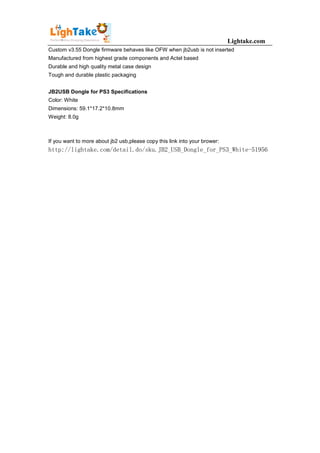 Jb2 usb review | PDF