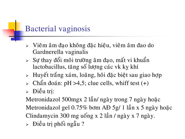 VIÊM SINH DỤC VÀ CÁC BỆNH LÂY LAN QUA ĐƯỜNG SINH DỤC | PDF