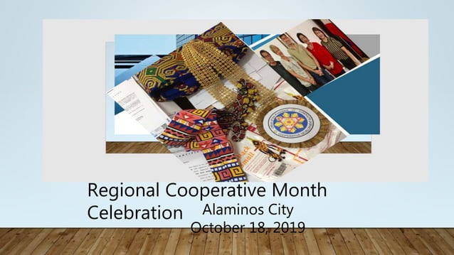 2019 Cooperative Statistics for CMC | PPT