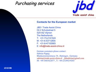 Jbd Purchasing | PPT