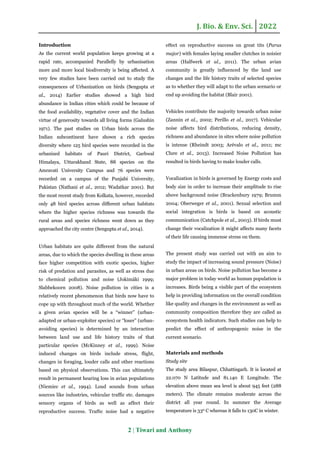 Anthropogenic noise reduces bird species richness and diversity along a ...
