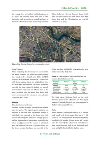 Anthropogenic noise reduces bird species richness and diversity along a ...