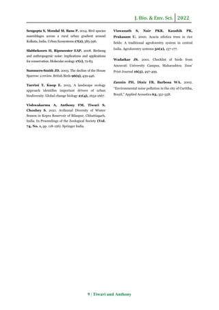 Anthropogenic noise reduces bird species richness and diversity along a ...
