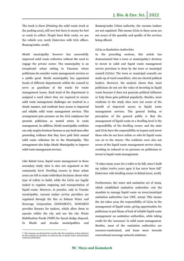 Invisible waste: Understanding the political culture of solid and ...