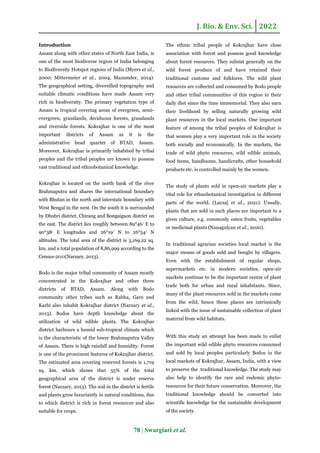 A checklist of traditional and wild edible phyto-resources sold in the ...