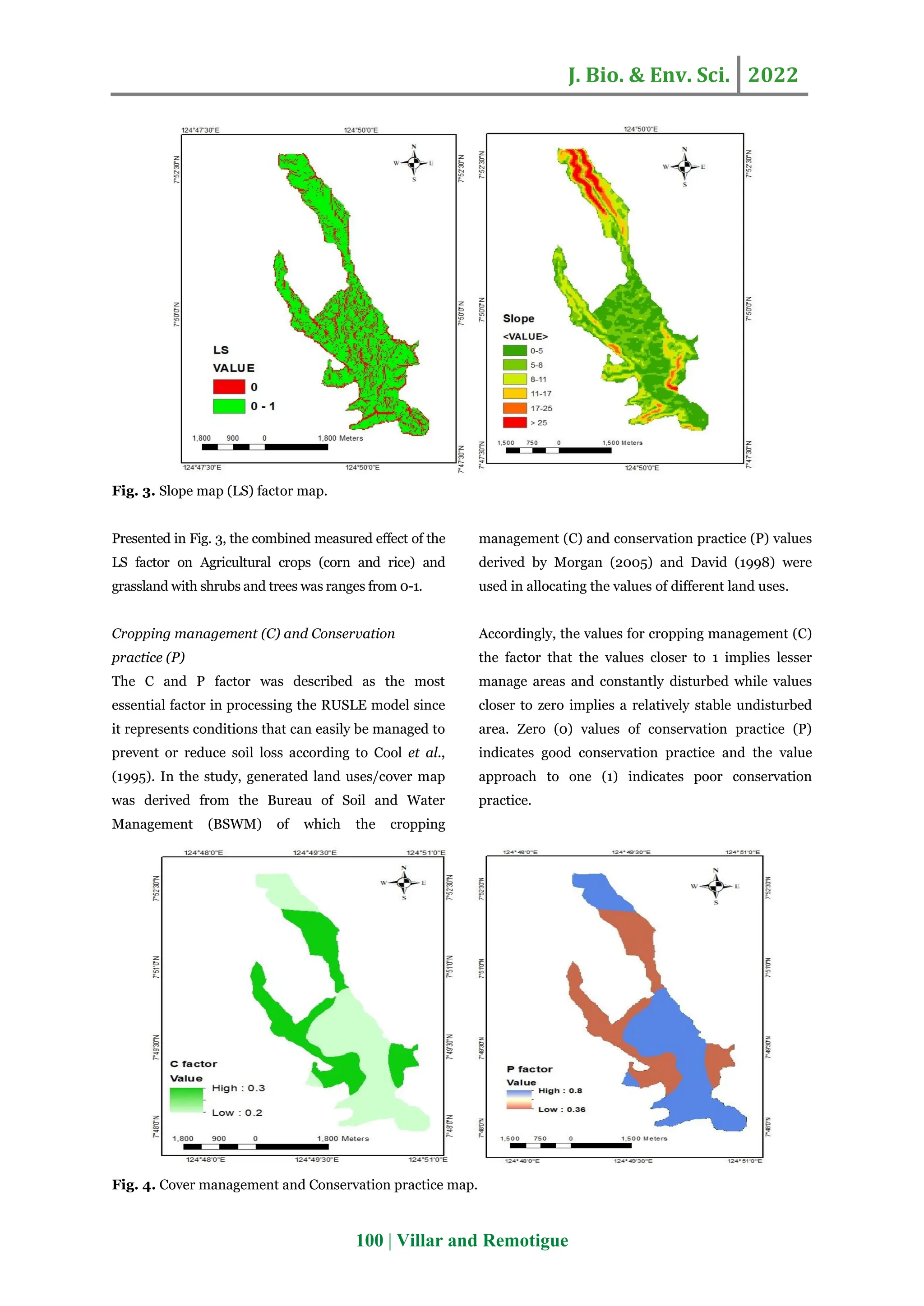 Geospatial analysis of soil erosion rates using RUSLE and GIS model in ...