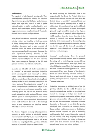 Formulation of aramang baked products enriched with malunggay | PDF