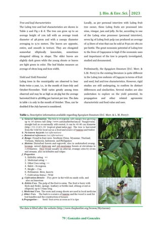 Fruit yield potential of Lubeg (Syzygium lineatum (D. C. Merr. & L. M ...