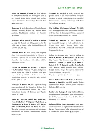 Fishing gears, catch composition and their effects on aquatic bodies of ...