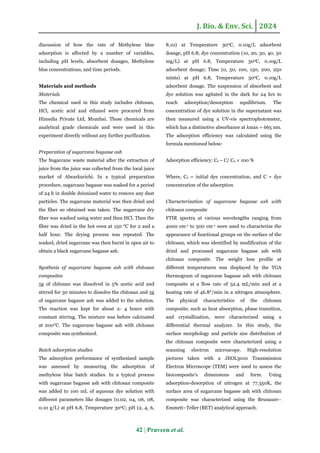 Synthesis and characterization of sugarcane bagasse ash with chitosan ...