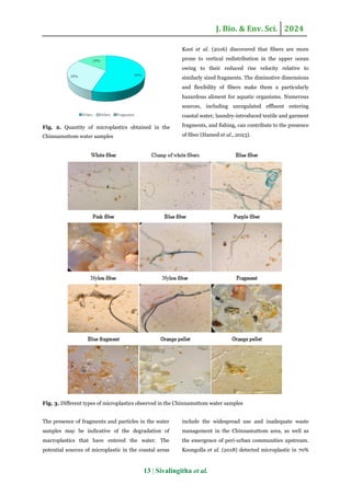 Microplastic footprints in the seawaters of Chinnamuttom Coast ...