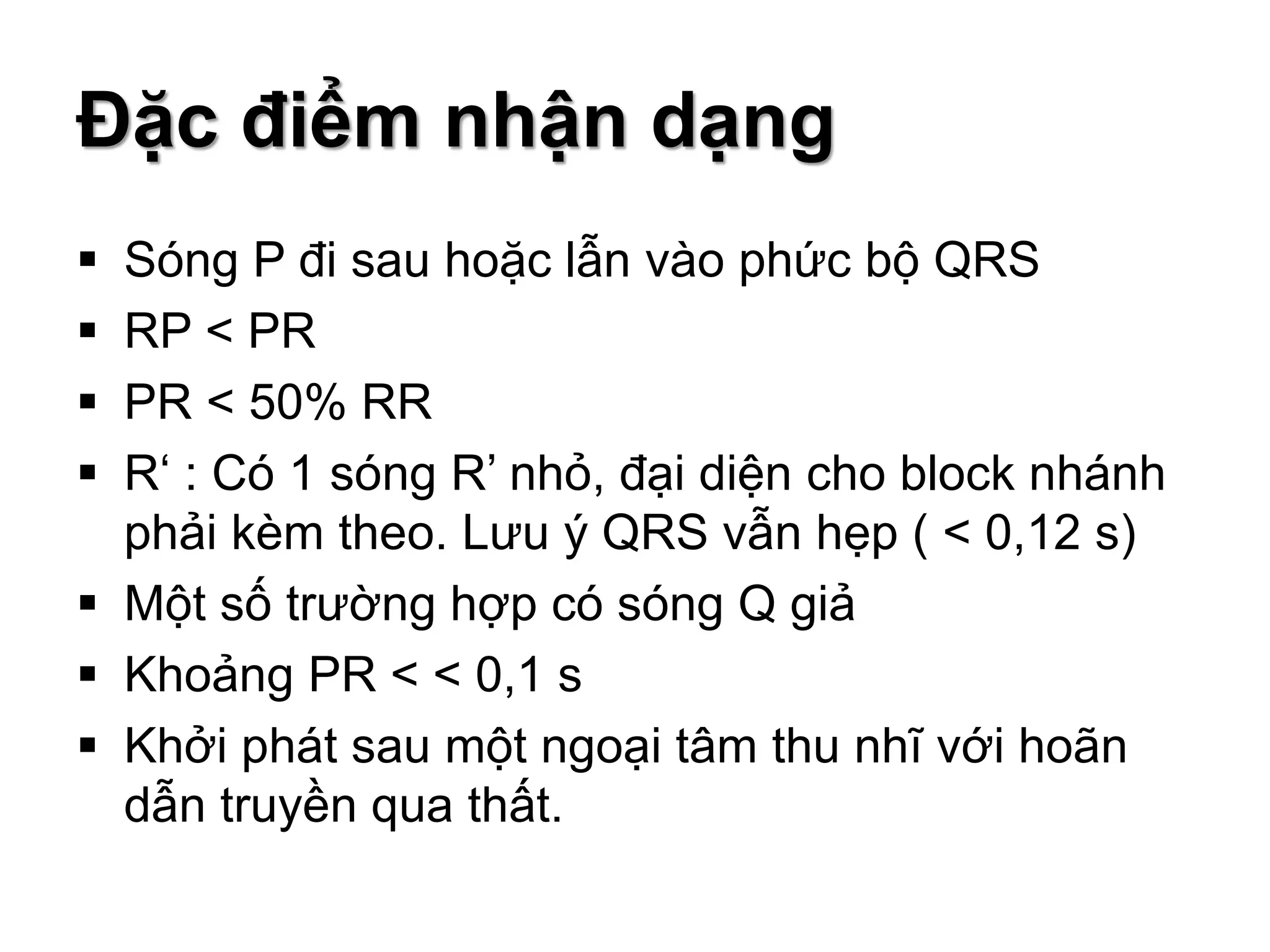 CÁC DẠNG NHỊP TRONG ECG | PDF