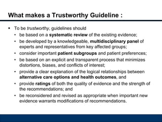 Oncology Treatment Guidelines : The Rules and Rationale | PPTX