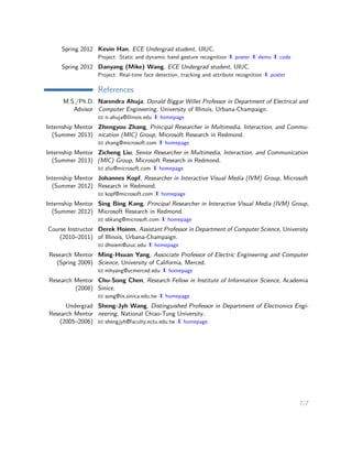 Jia-Bin Huang's Curriculum Vitae | PDF