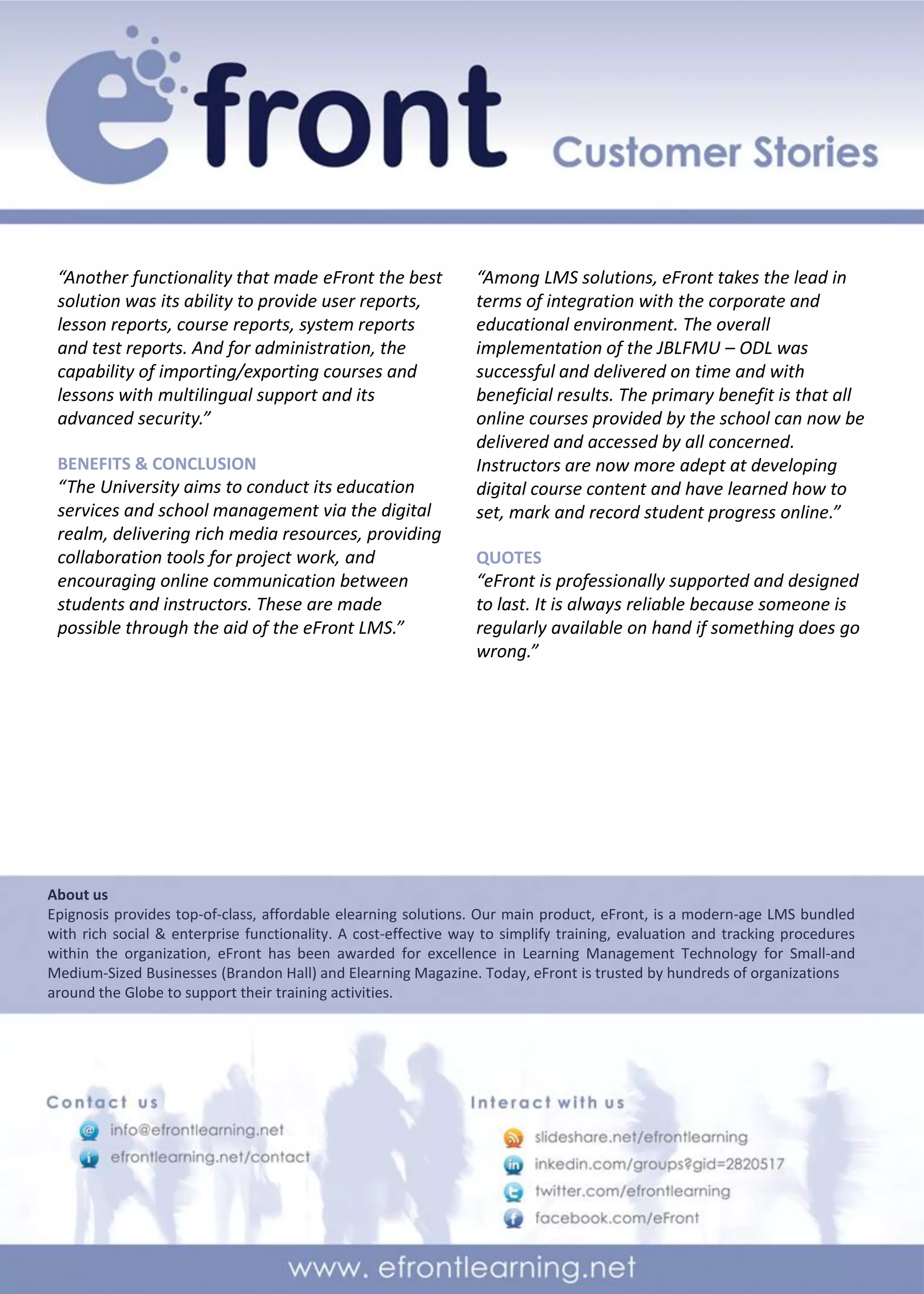 John B. Lacson Foundation Maritime Uni. Case Study | PDF