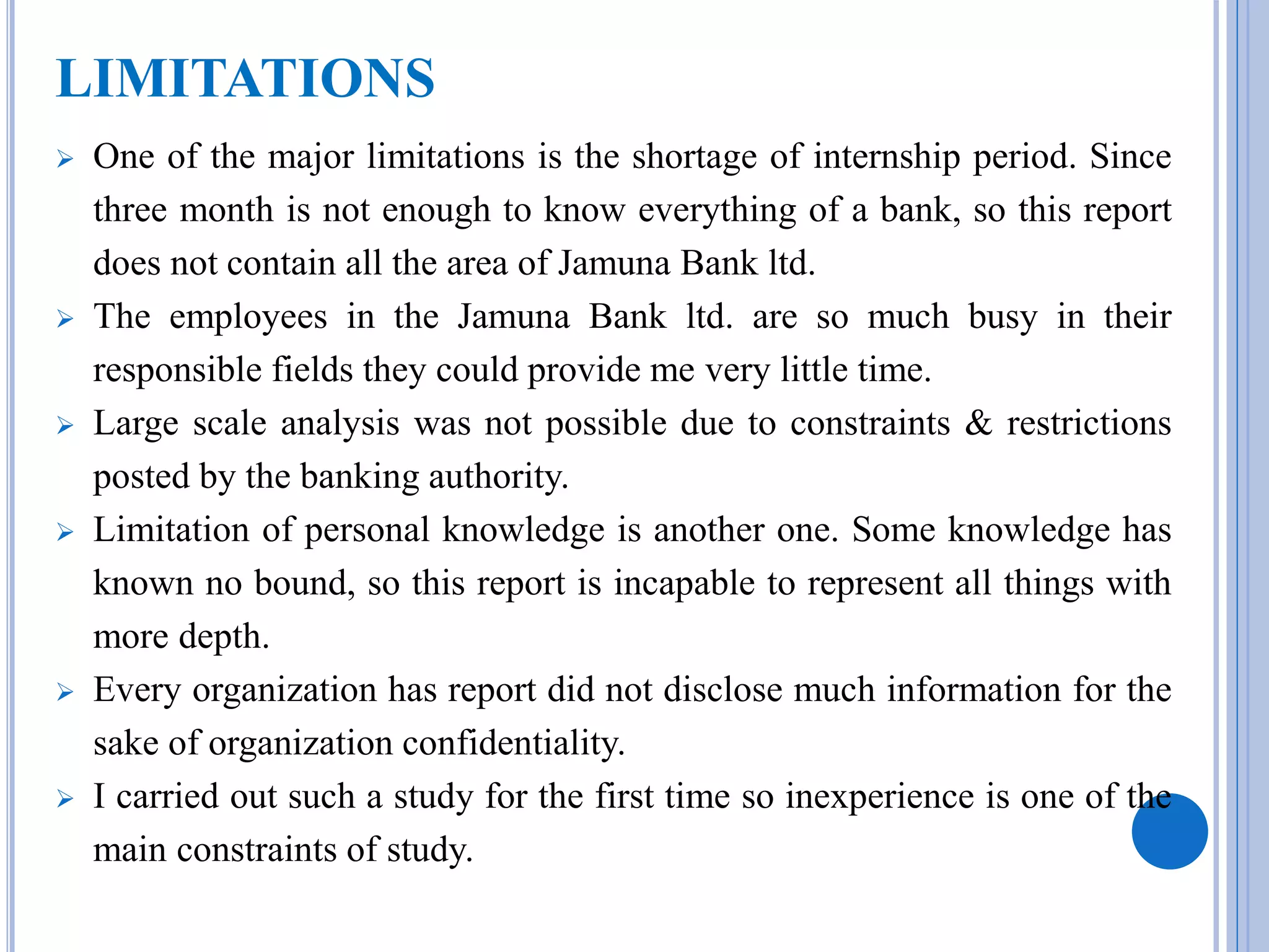 “Analysis of Financial Performance of Jamuna Bank Limited”.ppt