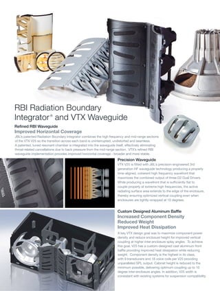 JBLpro_VTX_Bro_web.pdf manual vtx jbl pro | PDF